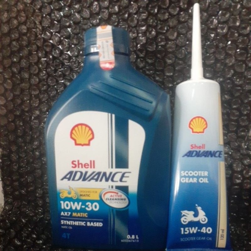 Jual Oli Shell Advance Ax7 Matic 10w-30 0,8 L | Shopee Indonesia