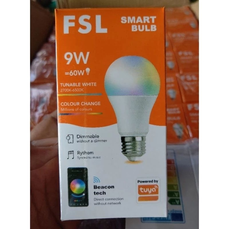 Jual LED SMART BULB FSL 9W LAMPU PINTAR KONTROL VIA APLIKASI/HP | Shopee Indonesia