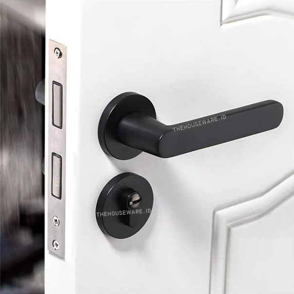 Jual Gagang Pintu Gaya Eropa 1 set Siap Pasang Handle Lock Door Model ...