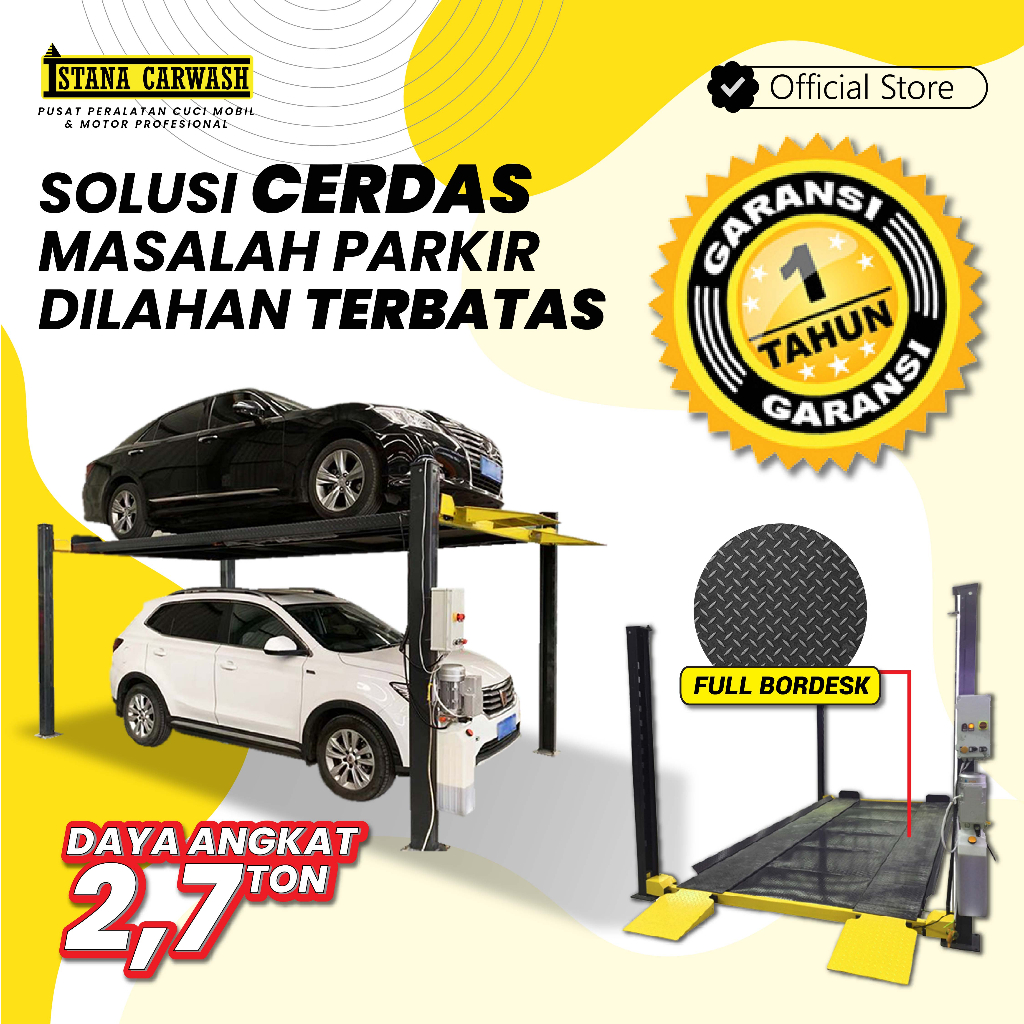 Jual Lift Parkir mobil ikame , Car Lift, Hidrolik Parkir Mobil, Parkir ...