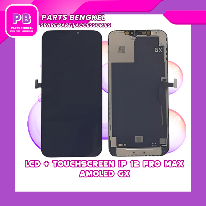 Jual LCD+TOUCHSCREEN 12 PRO MAX AMOLED ( GX + IC)ADA IC BISA PINDAH CHIP | Shopee Indonesia