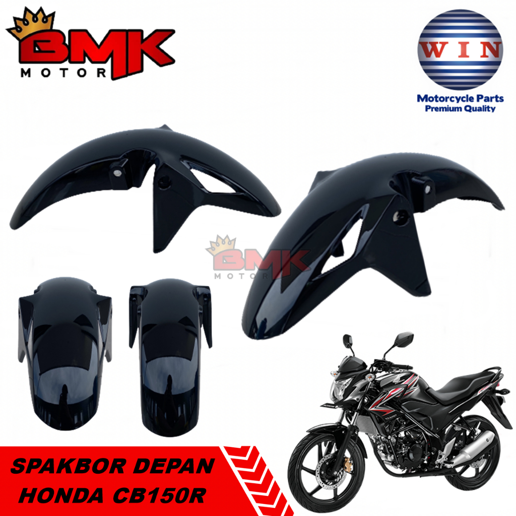 Jual Win Spakbor Depan Cb150R Cb 150R Cb 150 R Old Pertama Hitam Slebor ...
