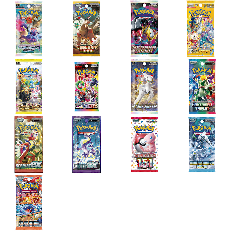 Jual Pokemon TCG Indonesia Booster Pack Varian | Shopee Indonesia