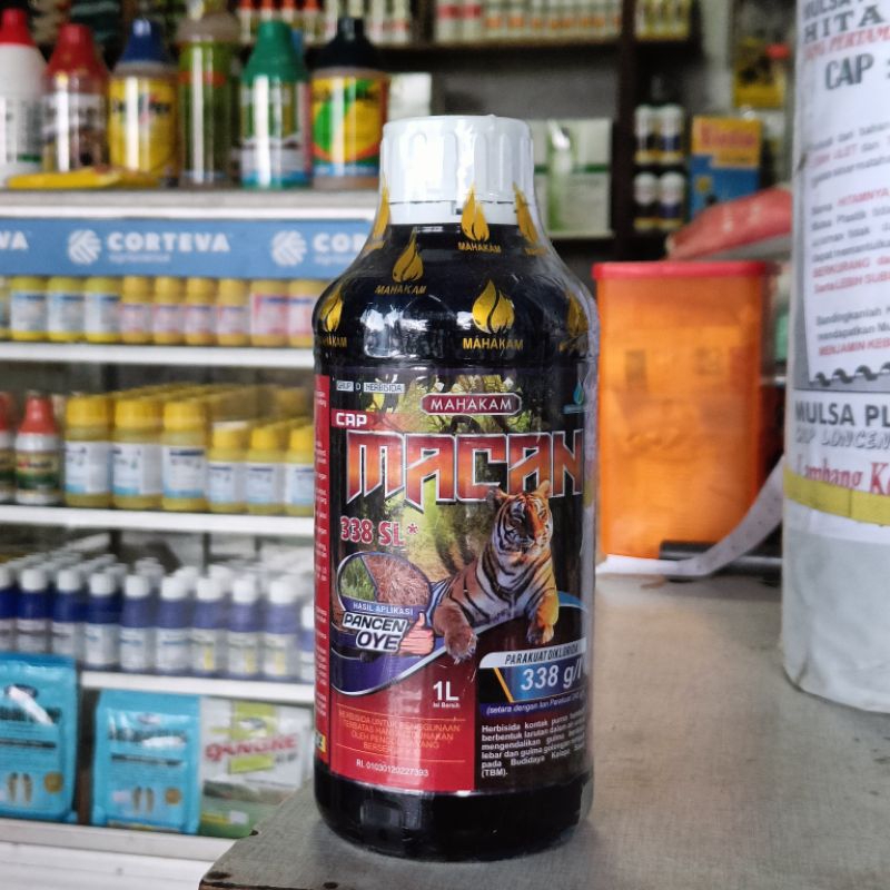 Jual Cap Macan 338SL kemasan 1 Liter | Shopee Indonesia