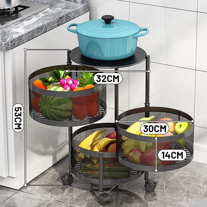 Jual TITAN / GALAXY / ASTRO / Rak Susun Besi Dapur Serbaguna Tingkat ...