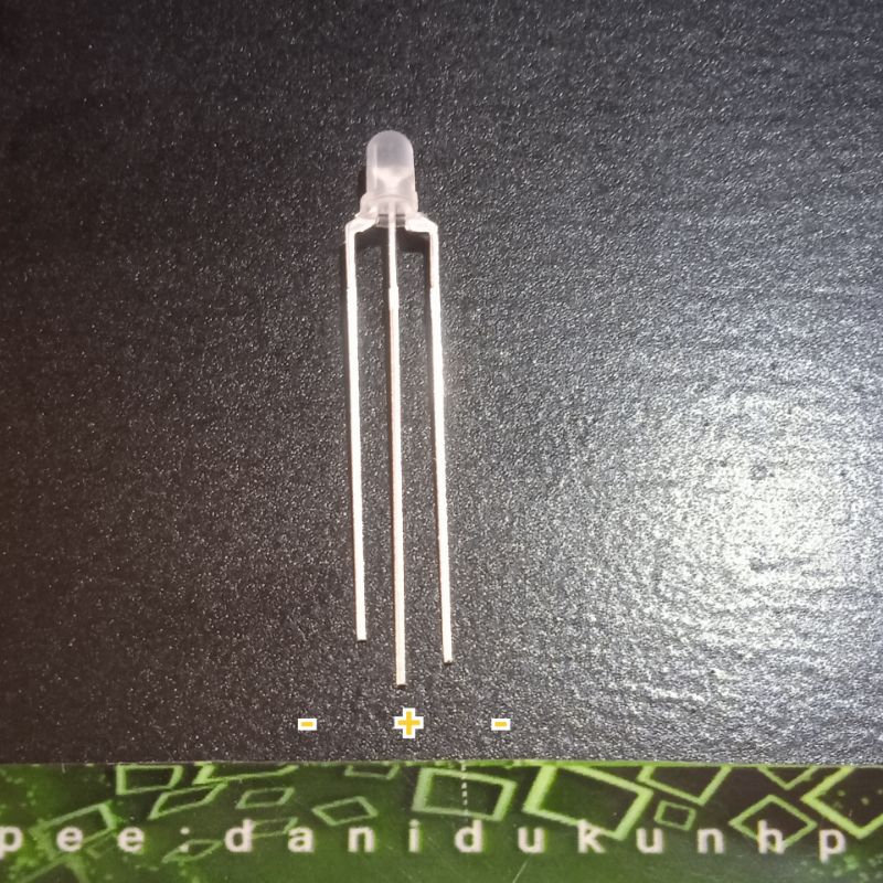 Jual LED 2Warna 3mm Merah Hijau Dop Anoda cas HT/universal | Shopee ...