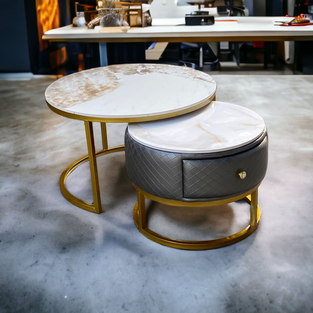 Jual Meja Tamu Batu Granit Marble Bulat | Shopee Indonesia