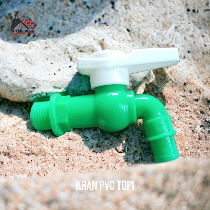 Jual Kran PVC Topi / Kran taman PVC / Kran Topi / Kran PVC / Kran ...
