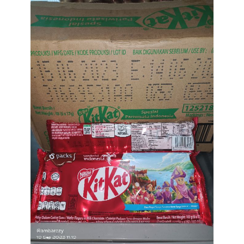 Jual KitKat 2F/ Kit Kat 2 fingers isi 6 | Shopee Indonesia
