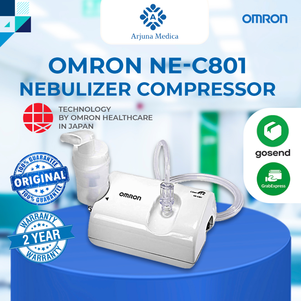 Jual Nebulizer Compressor Omron NE-C801 | Nebu Alat UAP | Nebulizer Portable | Nebulizer Anak ...