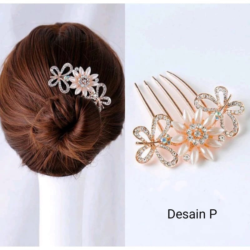 Jual Sirkam Rambut Tusuk Sanggul Korea Elegant 1 Pcs | Shopee Indonesia