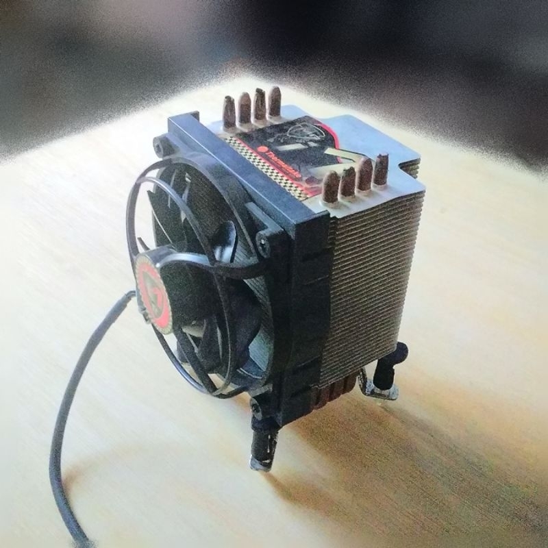 Jual HSF Heatsink Fan INTEL 4 Pipa Tembaga merk Thermaltake TMG i7 ...