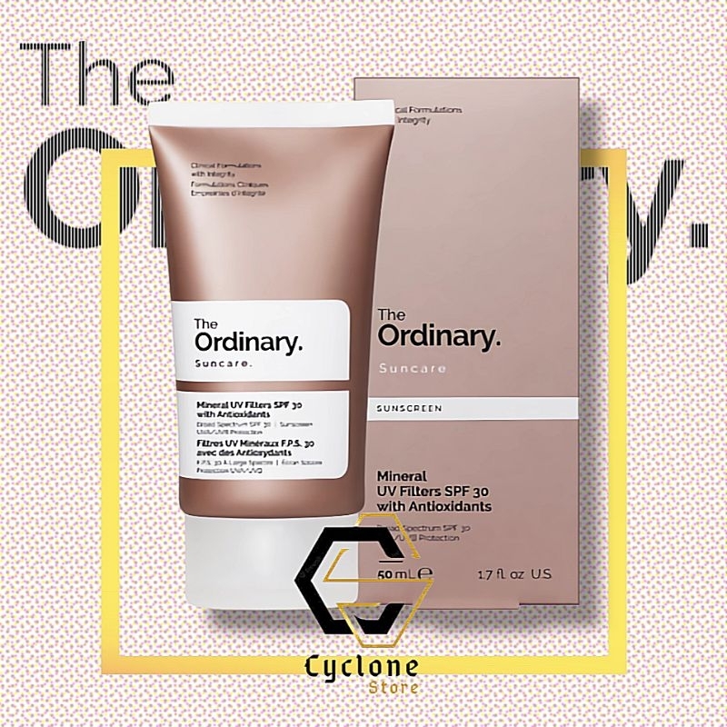 Jual SUNSCREEN THE ORDINARY MINERAL UV FILTERS SPF 30 WITH ANTIOXIDANTS ...