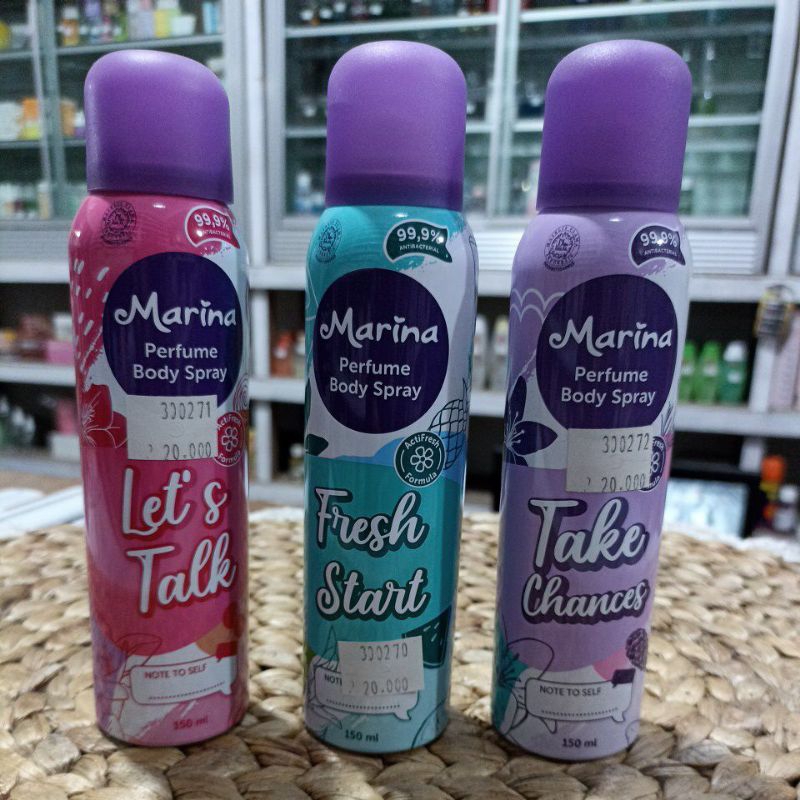 Jual Marina Perfume Body Spray 150 ml | Shopee Indonesia