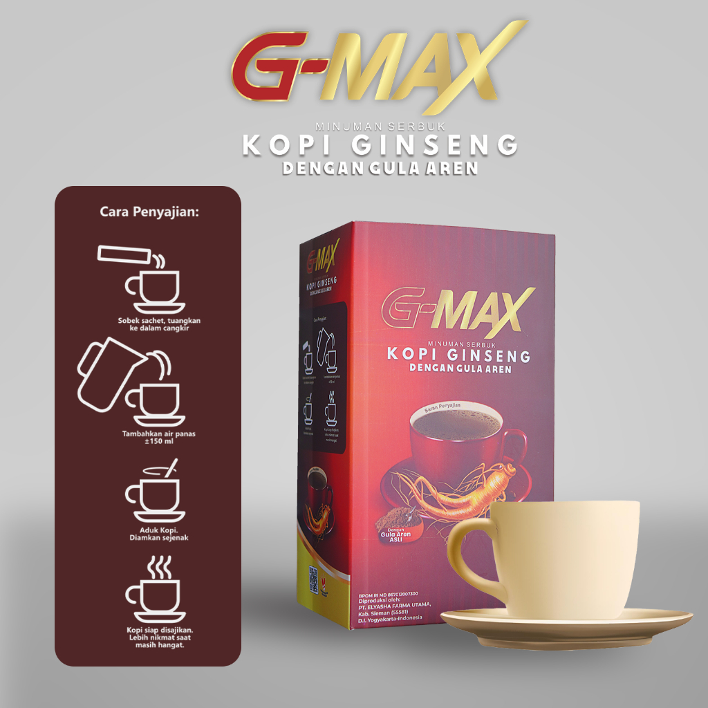 Jual Kopi Istimewa Asli Indonesia Tahan Lama Sampai Pagi - Kopi Gmax 2 sachet eceran | Shopee ...