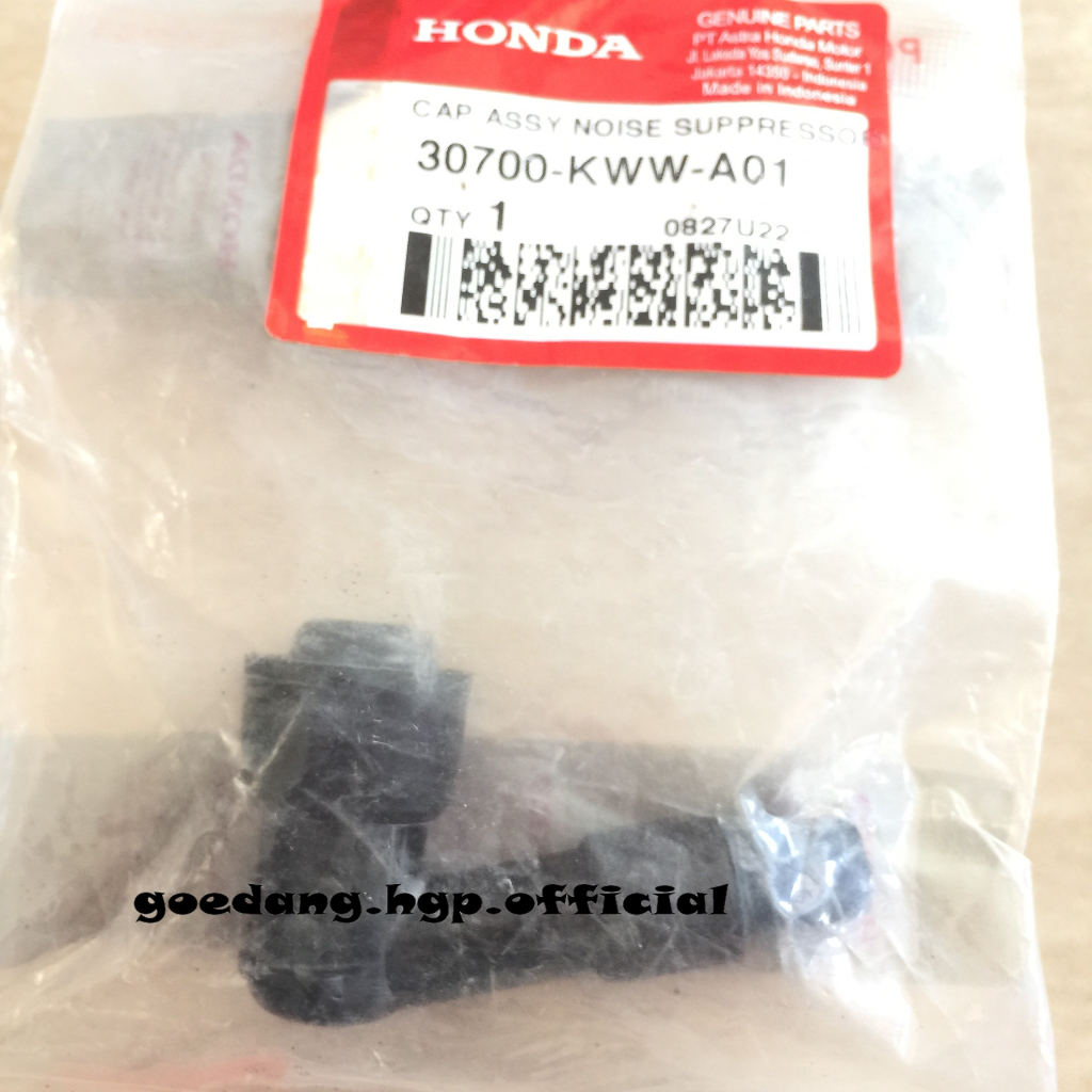 Jual Cap Assy Noise Suppressor Tutup Busi REVO 110 ORIGINAL AHM ...