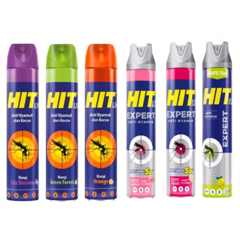 Jual HIT AEROSOL ANTI NYAMUK 600ML HIT SPRAY | Shopee Indonesia