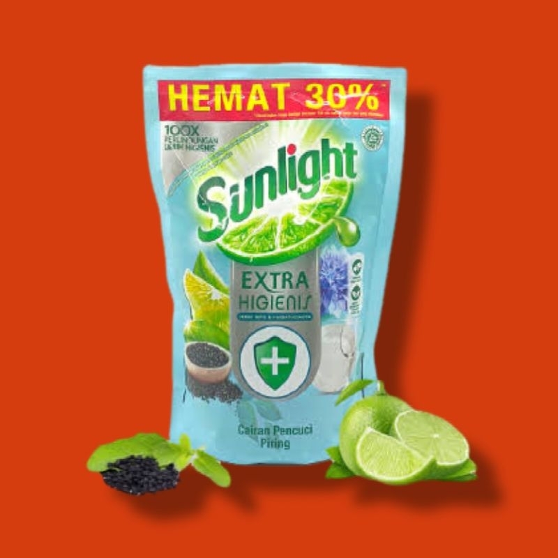 Jual Sunlight Sabun Cuci Piring Extra Higienis Pouch 650 mL | Shopee ...