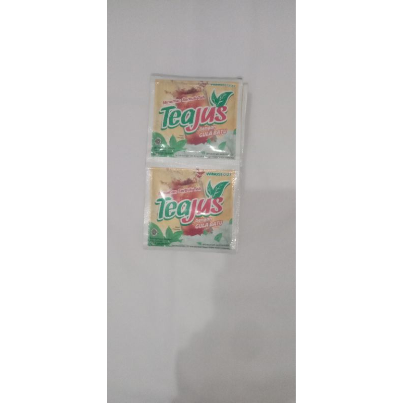 Jual TEA JUS GULA BATU RENCENG 10 PCS | Shopee Indonesia