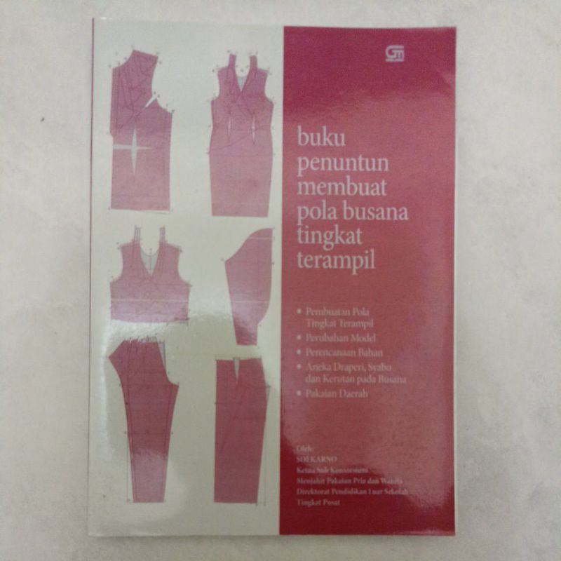 Jual BUKU BELAJAR MENJAHIT "Buku penuntun membuat pola busana tingkat terampil" | Shopee Indonesia