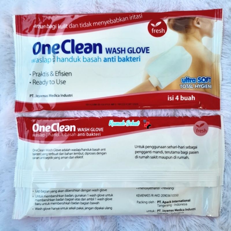Jual ONECLEAN TISSUE MANDI TISSUE LAP MANDI isi 4pc /pack | Shopee ...