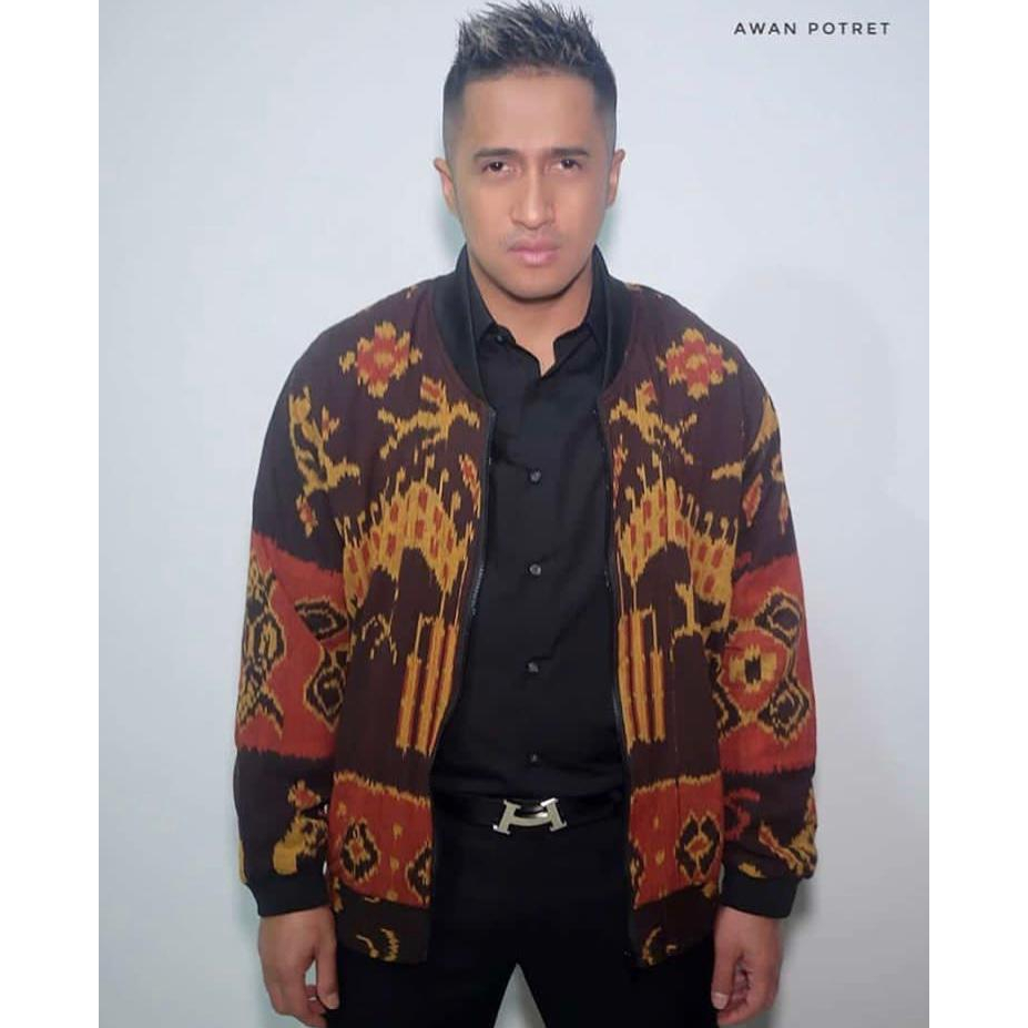 Jual Open Order - Baju Tenun Jaket Bomber Pria - Motif NTT | Shopee ...