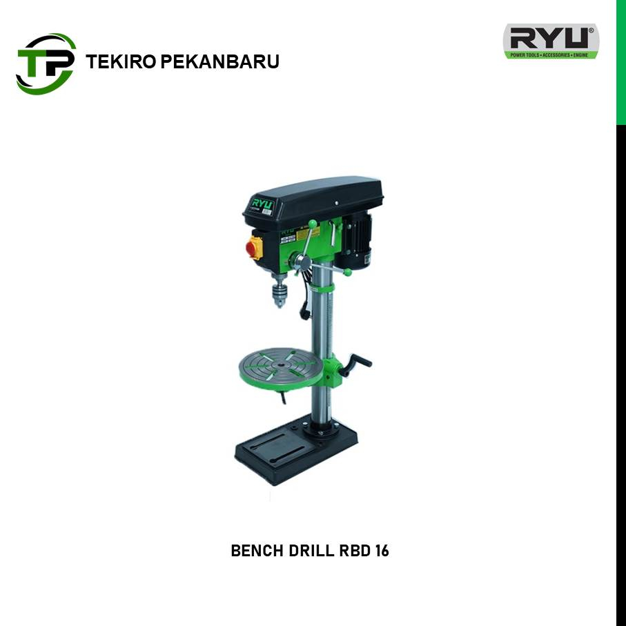Jual RYU BENCH DRILL 16 MM RBD 16 / MESIN BOR DUDUK RYU | Shopee Indonesia
