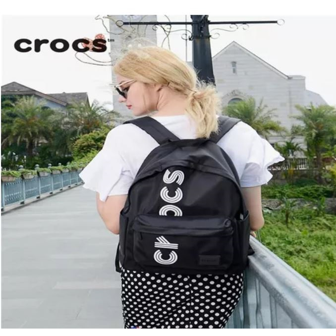 Jual Tas Ransel Backpack Simple Bag Crocs Women's Fashion Casual ...
