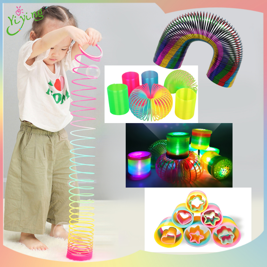 Jual Mainan Rainbow Magic Spring Edukasi - Per Pegas Spiral | Shopee ...