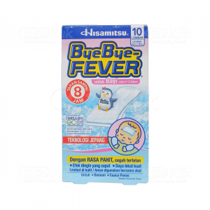 Jual BYE BYE FEVER MULTIPACK - Plester Kompres Demam Bayi 1 Lbr ...