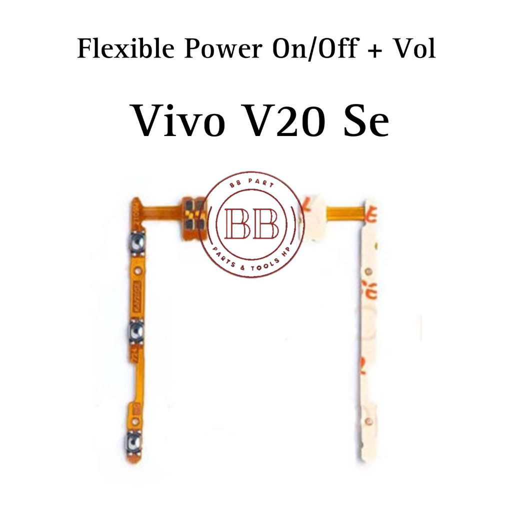Jual Flexible Konektor Power On Off Volume Vivo V20 / V2020 / V2023 SE - Flexible Flexibel ...