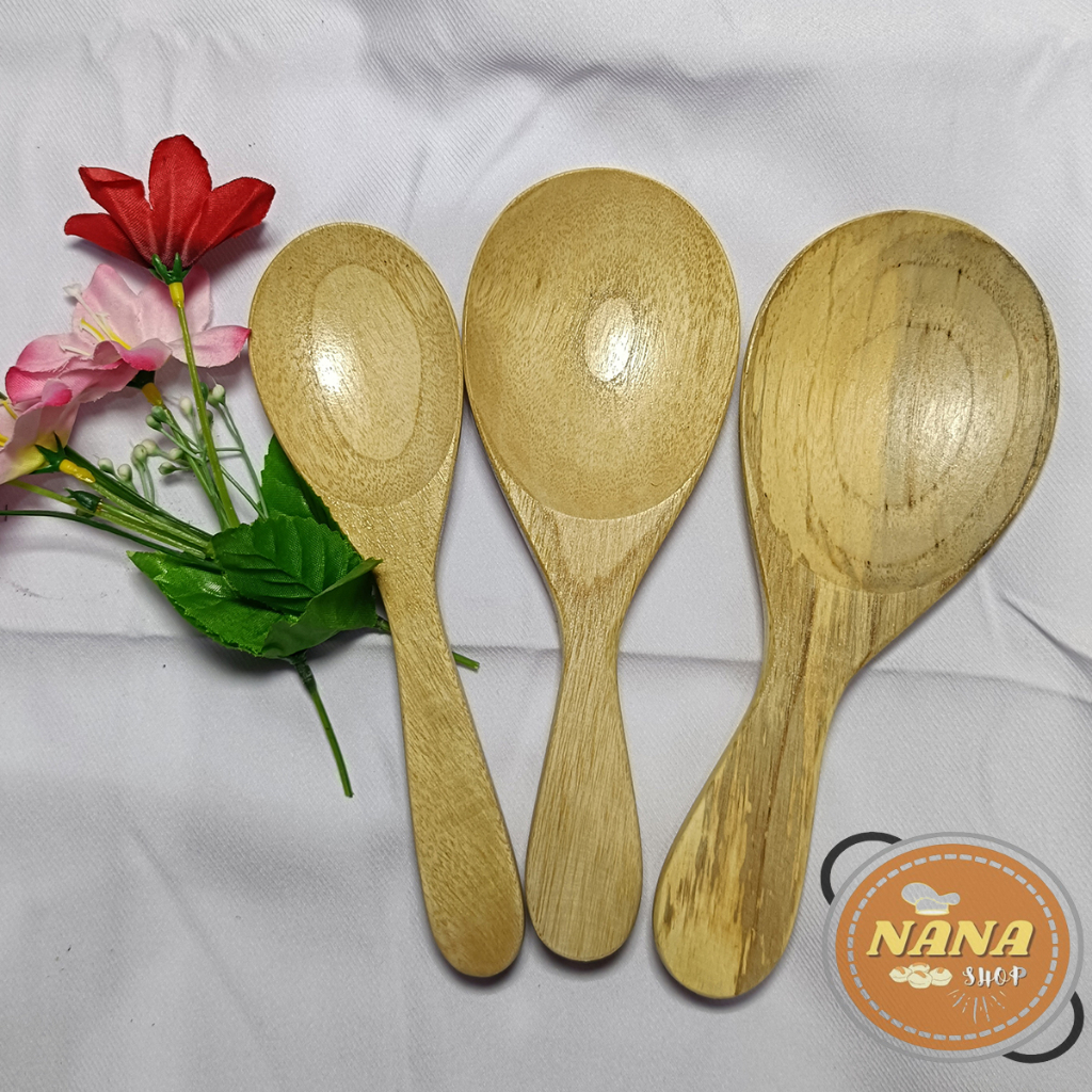 Jual ENTONG CENTONG NASI DARI KAYU JATI PREMIUM Entong Centong nasi ...