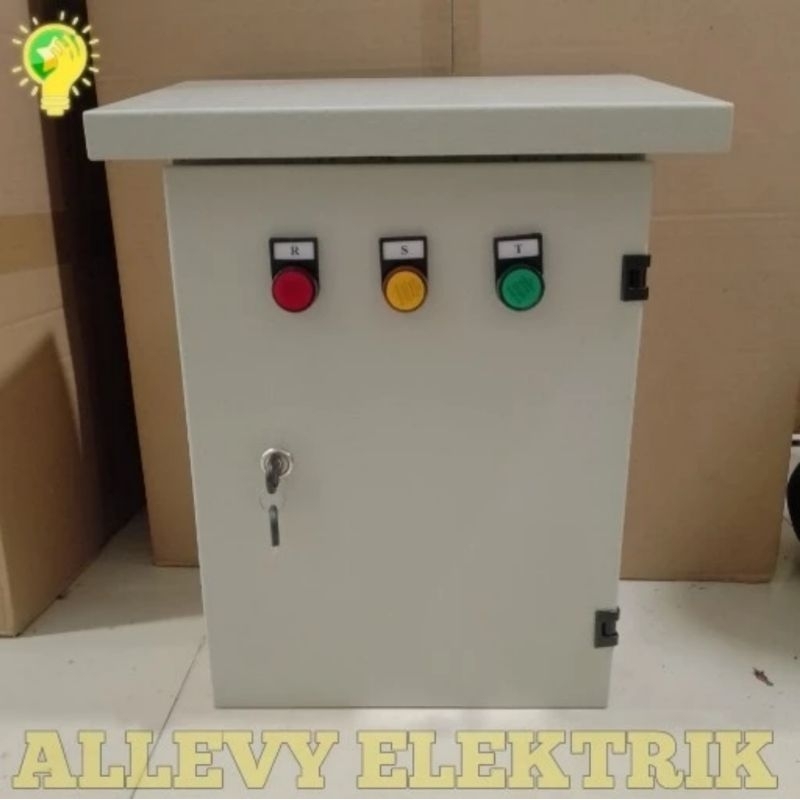 Jual BOX PANEL OUTDOOR 30X40X20 PLAT 1.2MM POWDER COATING RAL 7032 ...