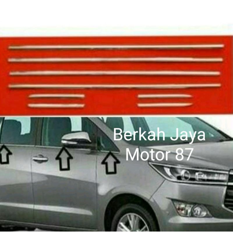 Jual List Kaca Samping All New Innova Reborn 2016 2017 2018 2019 2020 2021 2022 2023 | Shopee ...