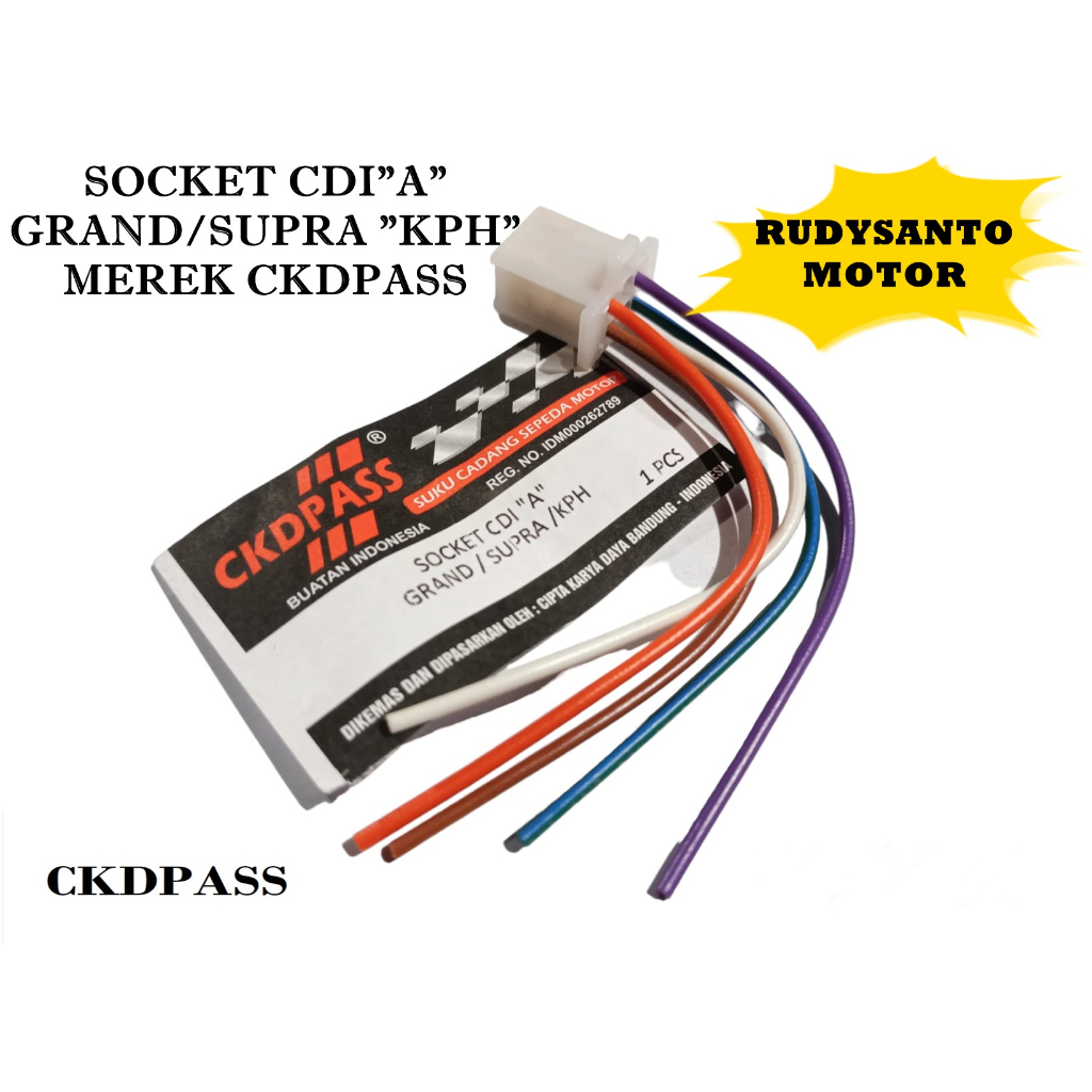 Jual Soket cdi honda astrea 800 star prima grand legenda supra 100 ...