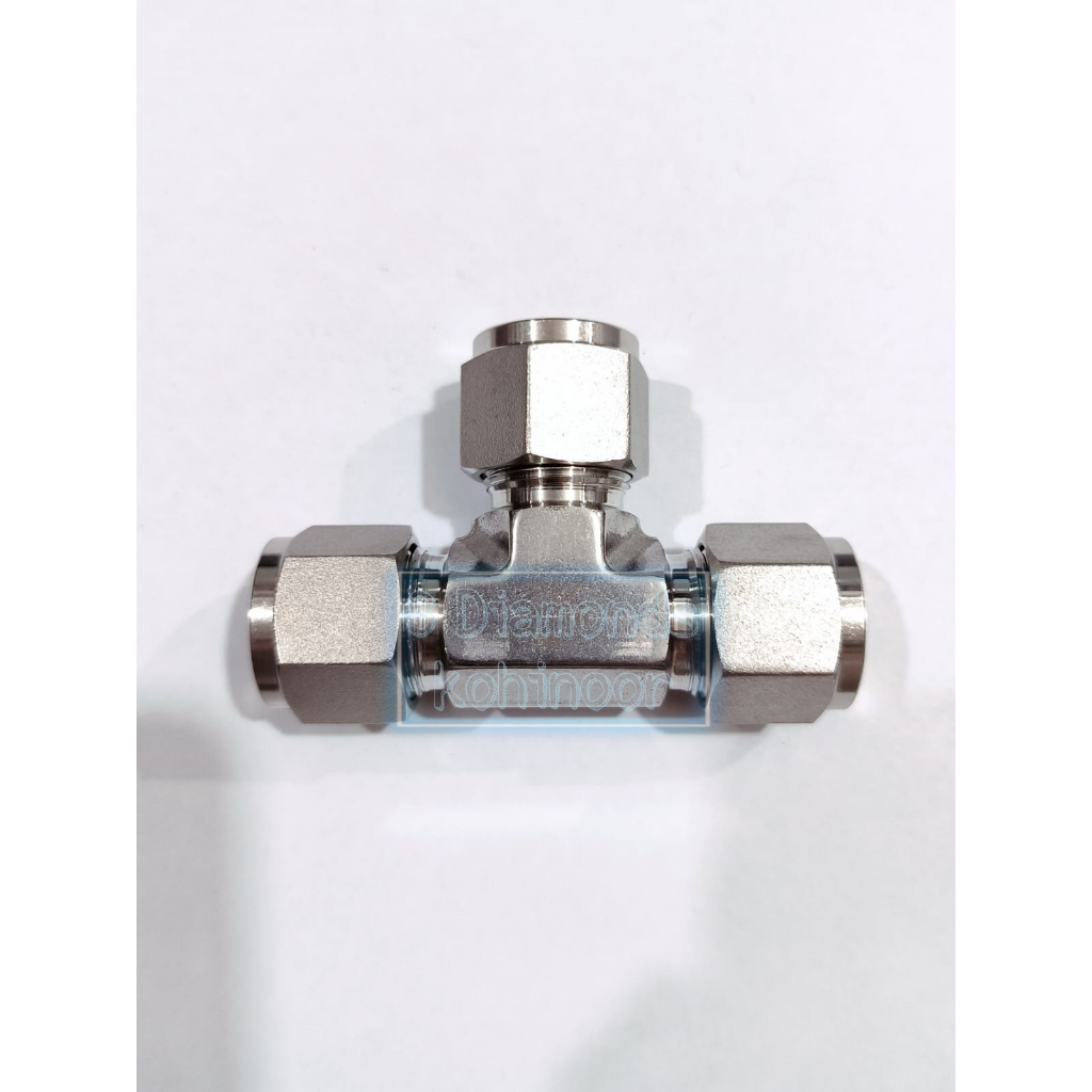 Jual TEE UNION CONNECTOR SS316 1/2" OD | Shopee Indonesia