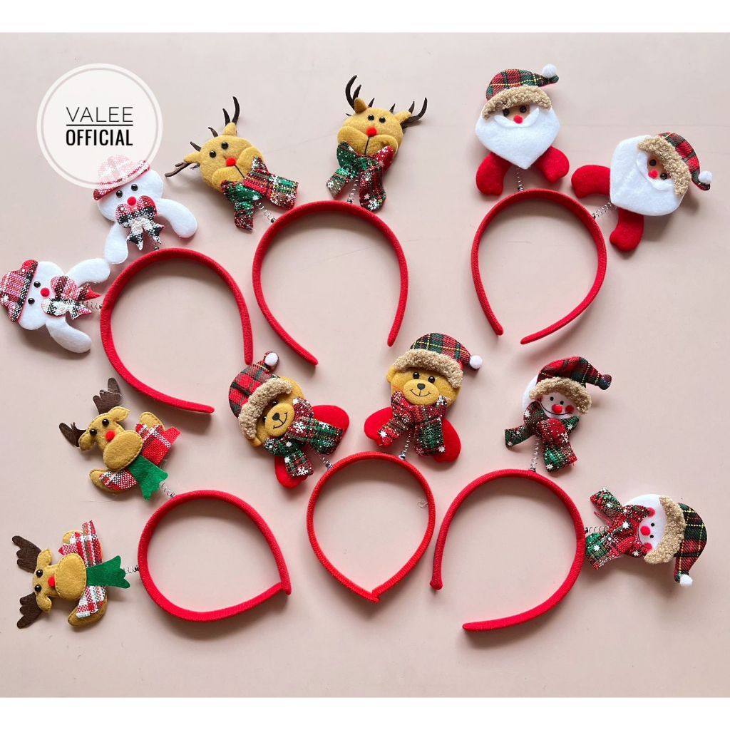 Jual BANDO NATAL CHRISTMAS / DEKORASI AKSESORIS NATAL / BANDO NATAL ...