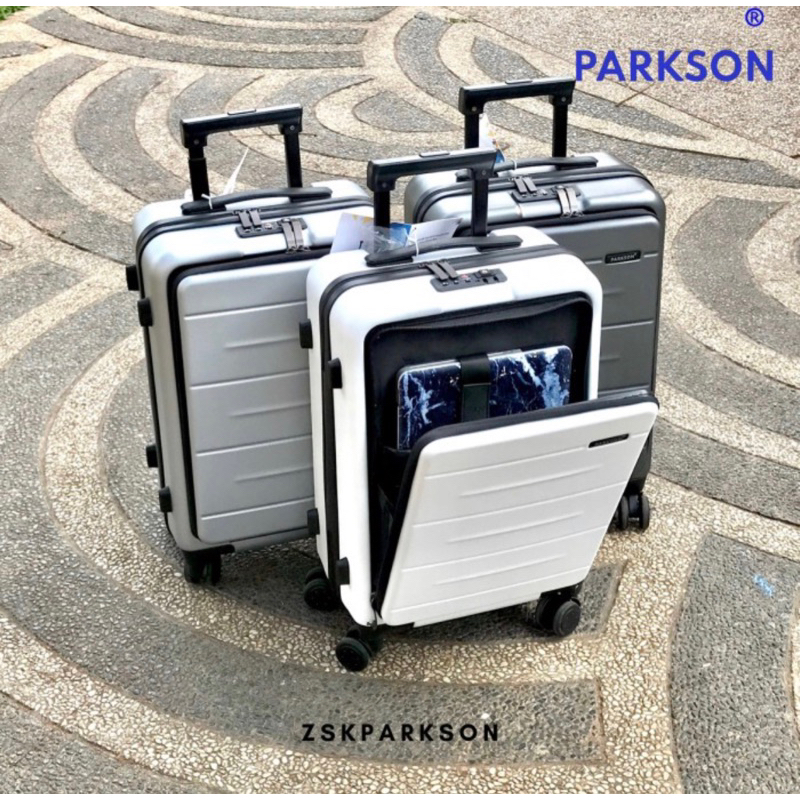 Jual Koper Laptop Parkson L008 Size cabin 20 Inch TSA LOCK | Shopee ...
