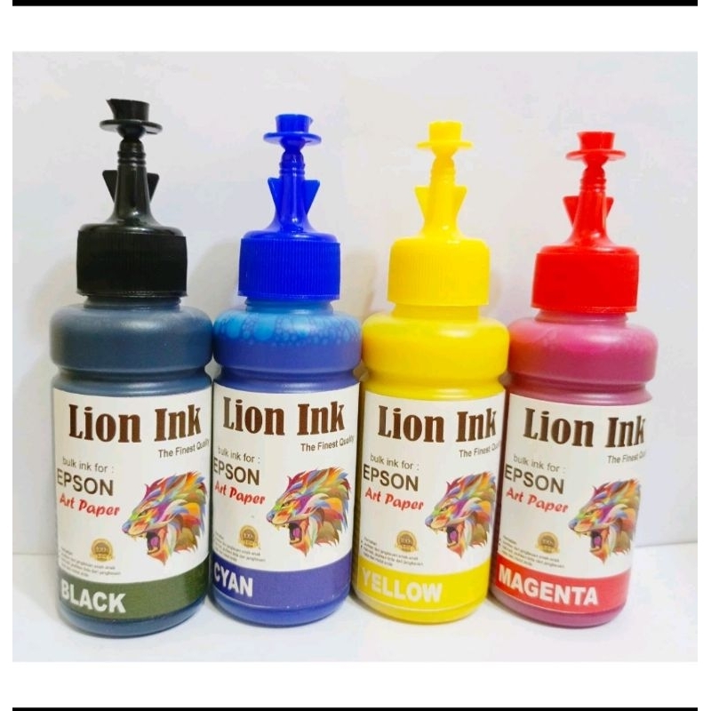 Jual TINTA ART PAPER EPSON LION INK GRADE A (ASLI KOREA ) | Shopee ...