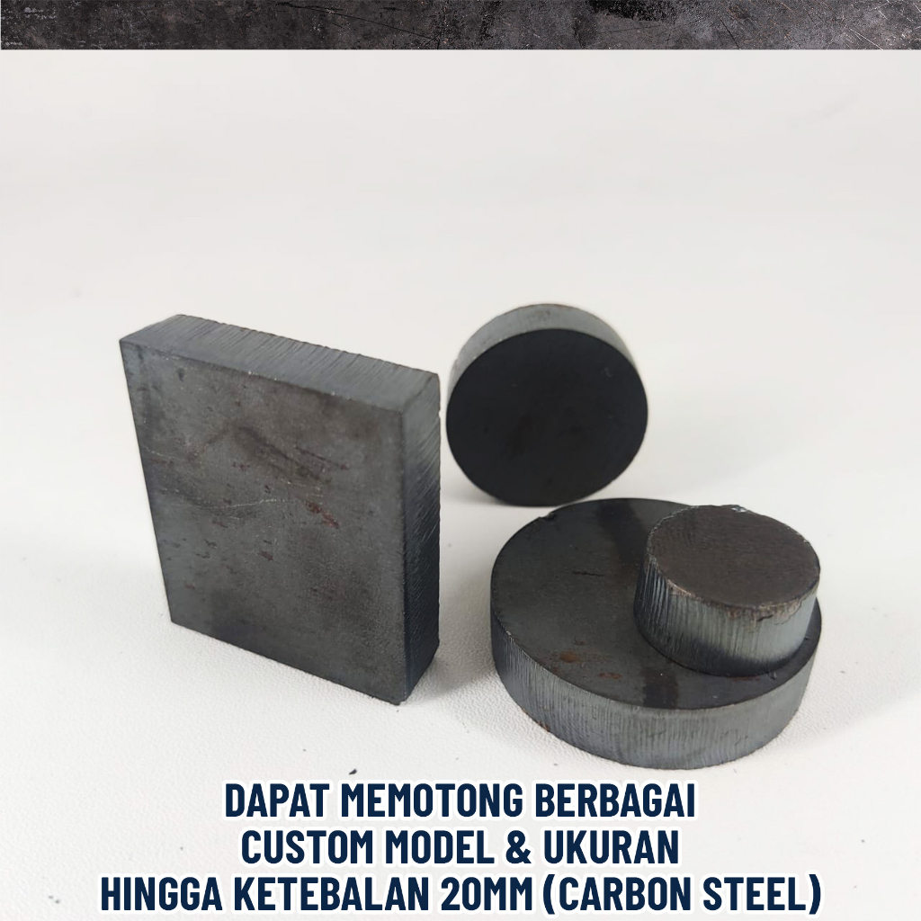 Jual Plat Besi / Carbon Steel -- Tebal 10mm -- Custom (Kelipatan 10cm x ...