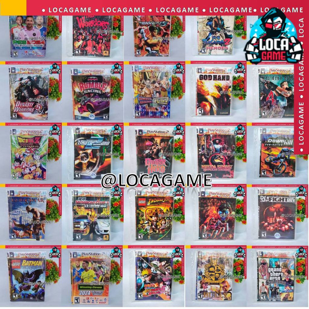 Jual KASET CD PS 2 ORI COPY PABRIK | DVD PS2 | Playstation 2 Terlengkap | Shopee Indonesia