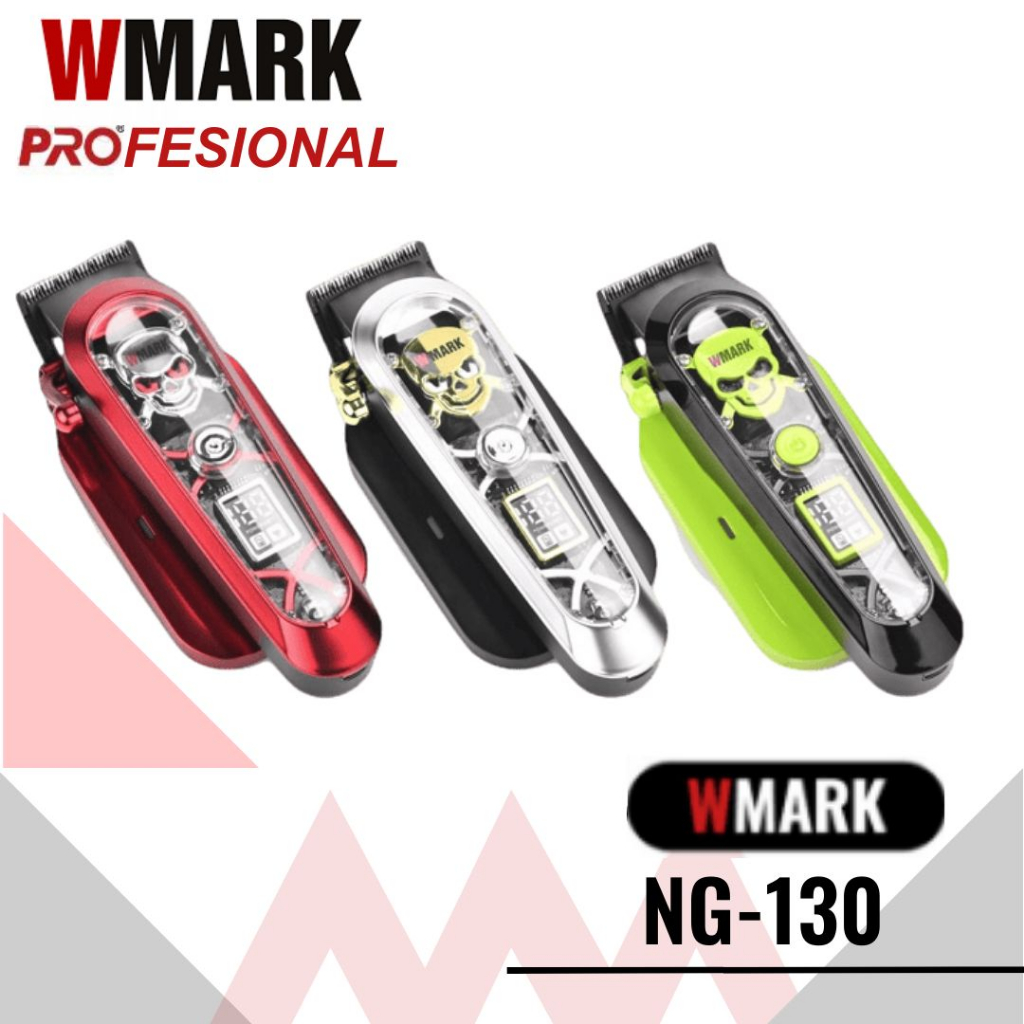 Jual wmark ng-130 hair clipper professional wireless charging / mesin cukur rambut | Shopee ...