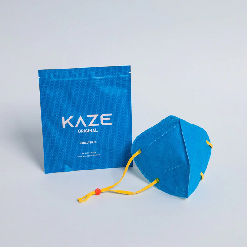 Jual Kaze Mask [Cobalt blue Eye candy KN95] | Shopee Indonesia
