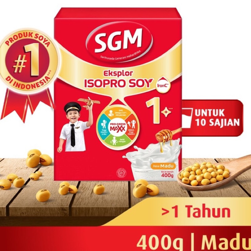 Jual SGM Eksplor Soya 1+ 400g &700g | Shopee Indonesia