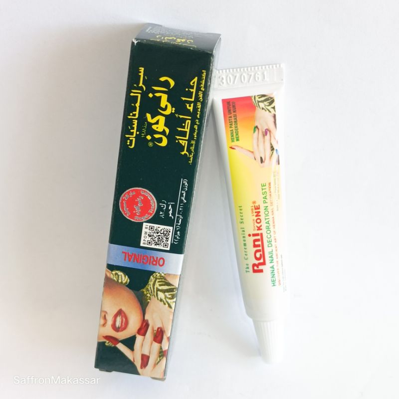 Jual RANI KONE ORIGINAL | NAIL HENNA | HENNA KUKU | Shopee Indonesia