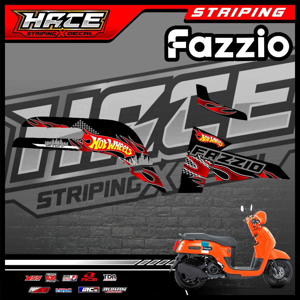 Jual STICKER STRIPING FAZZIO - STICKER STRIPING FAZZIO PREMIUM HOT ...