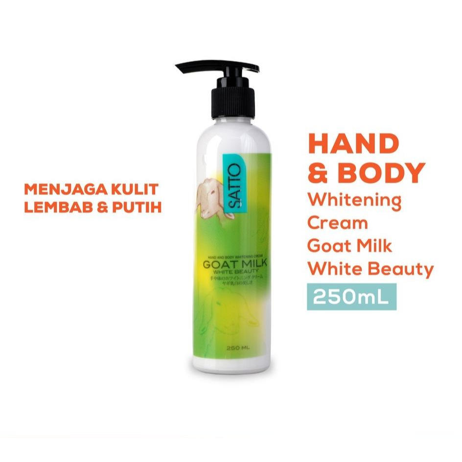 Jual Hand & Body Goat Milk White Beauty 250ml | Shopee Indonesia