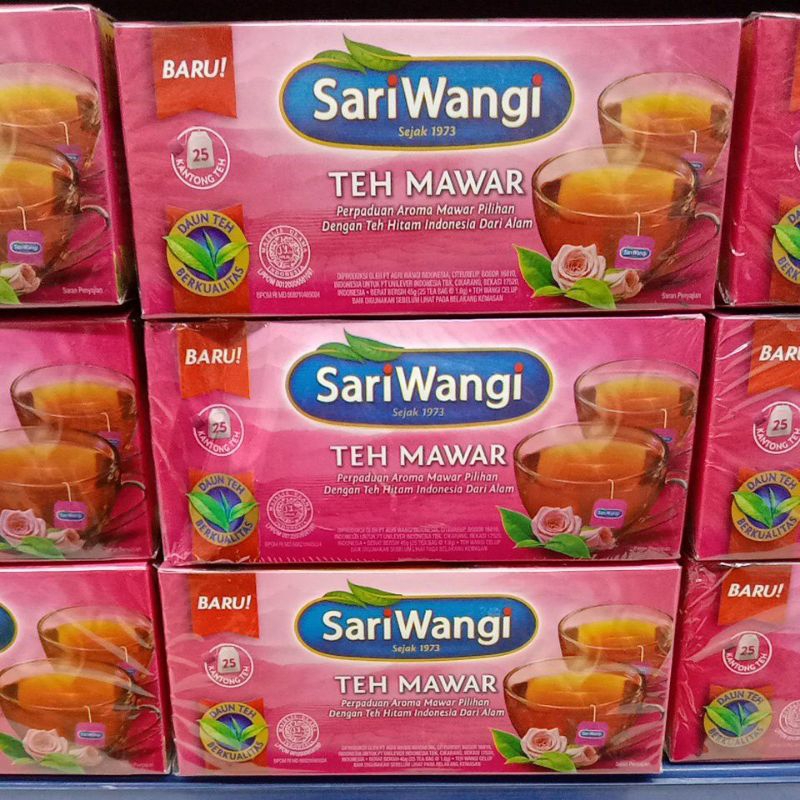 Jual Sariwangi teh mawar TB 25 | Shopee Indonesia