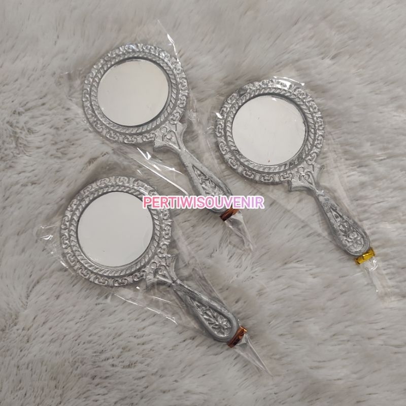 Jual Souvenir Cermin Gagang Bulat Silver Kemas Plastik - Kartu Ucapan ...