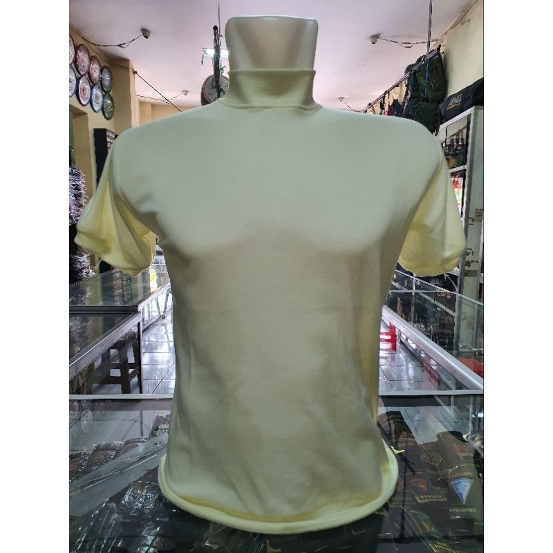 Jual Kaos oblong Polos Krem Leher Tinggi | Kaos dalaman Army lengan ... Jual Kaos oblong Polos Krem Leher Tinggi | Kaos dalaman Army lengan ...